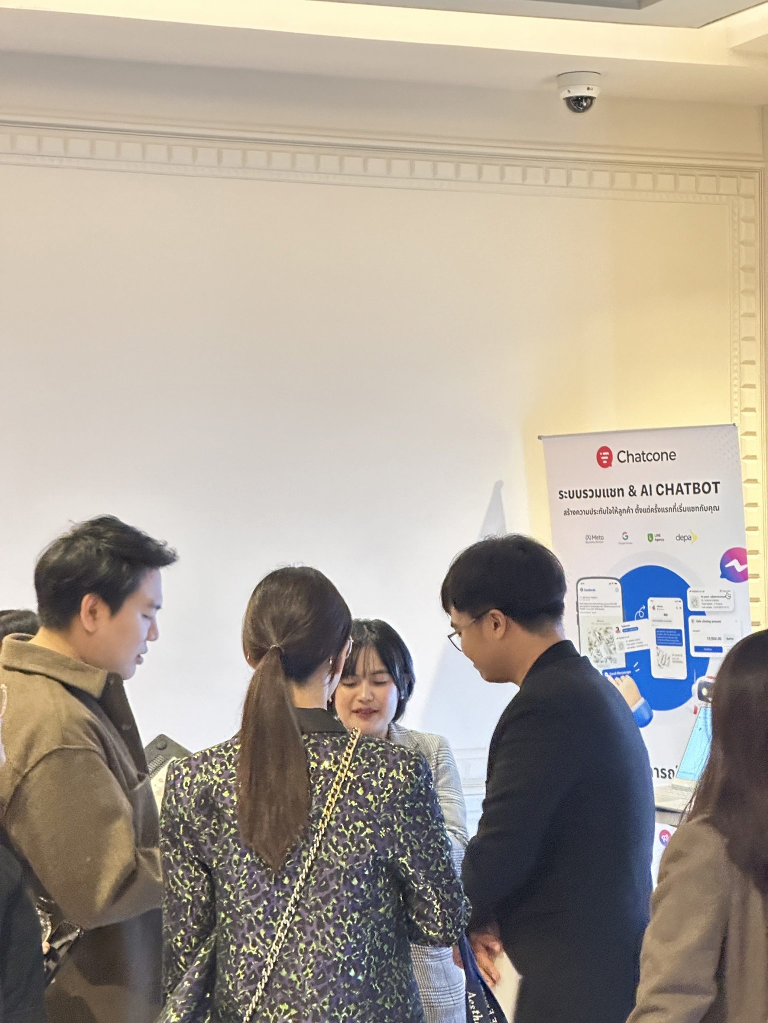ทีม Chatcone ในงาน Meta Business Messaging Summit Thailand 2024 - Chatcone